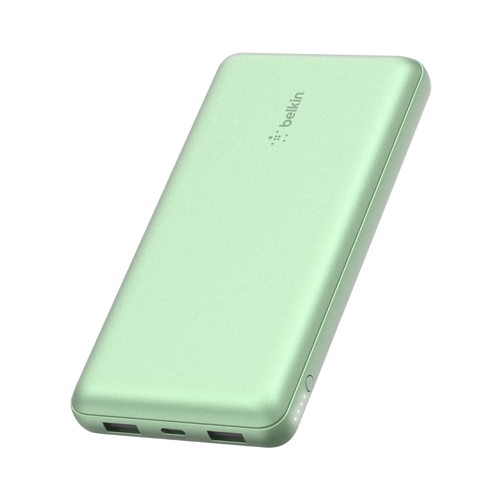Belkin BoostCharge Power Bank 20K USB-A & C 15W GREEN