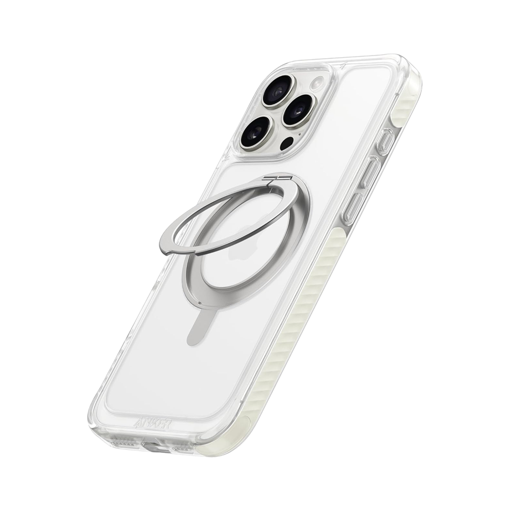 Anker MagGo Magnetic Case with Stand (360° Ring Stand, For iPhone 16 P
