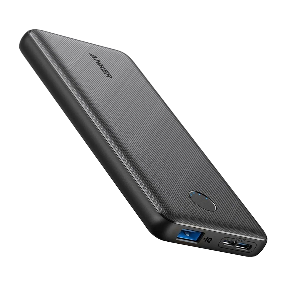 Anker Powercore Slim 10,000mAh High Speed PowerIQ Power Bank - Black