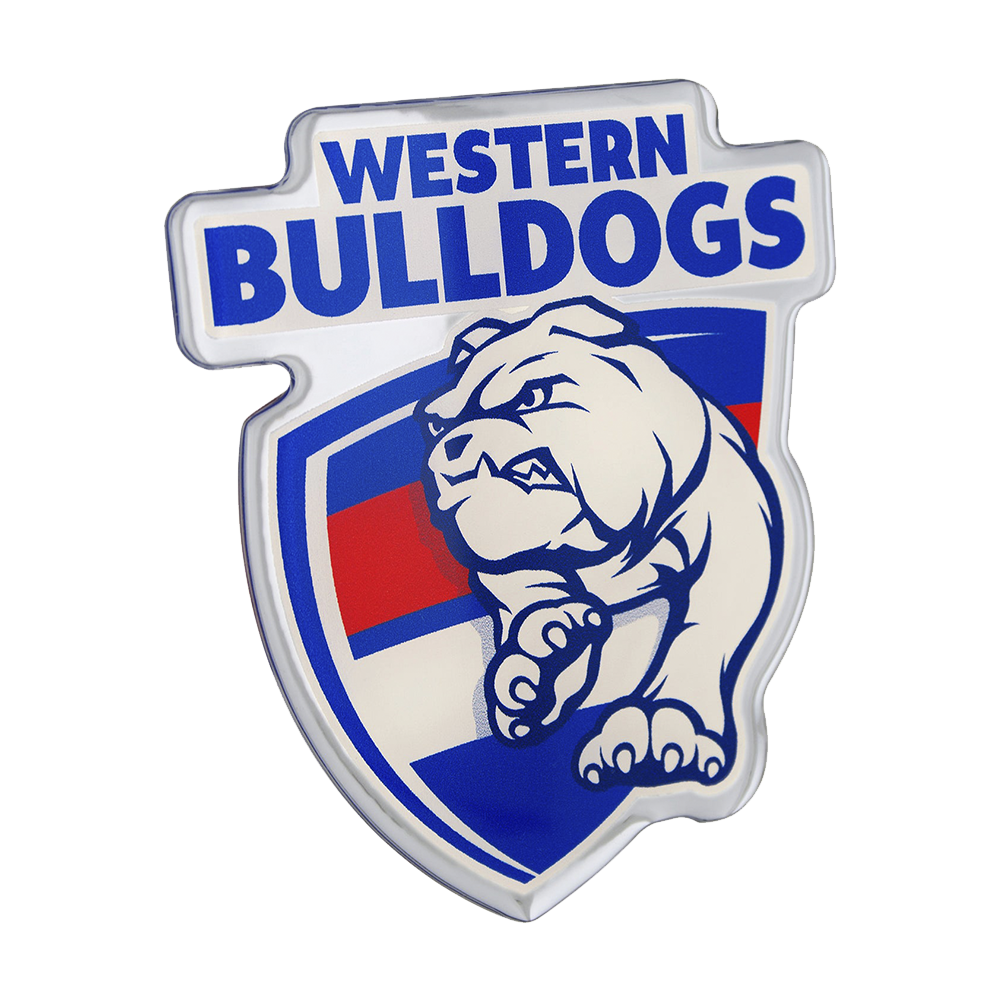 FAN EMBLEMS WESTERN BULLDOGS LOGO DECAL
