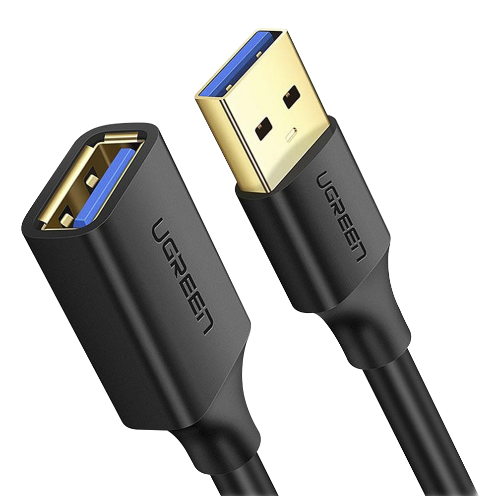 UGREEN USB 3.0 Extension Male to Female Cable 1m Black