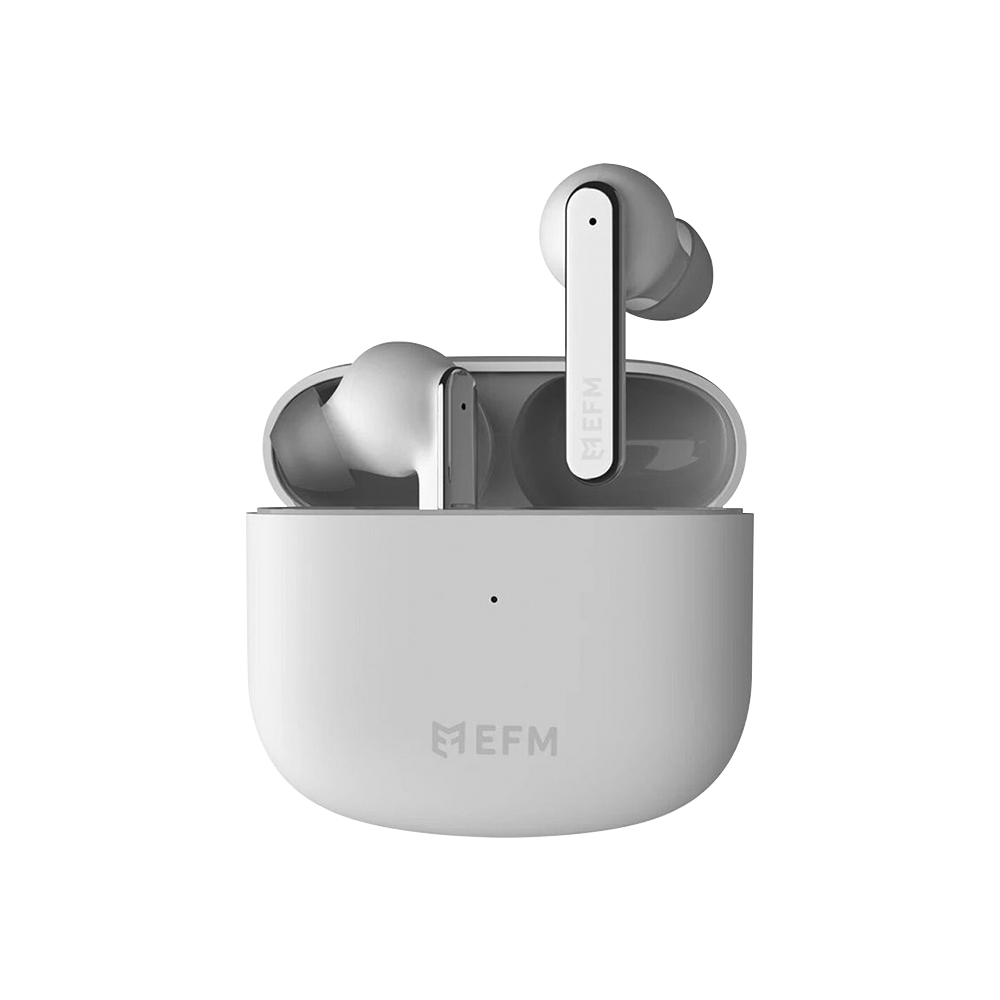 EFM TWS Detroit Earbuds With Wireless Charging White