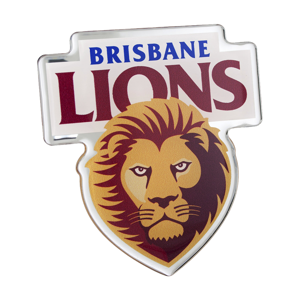 FAN EMBLEMS BRISBANE LIONS LOGO DECAL
